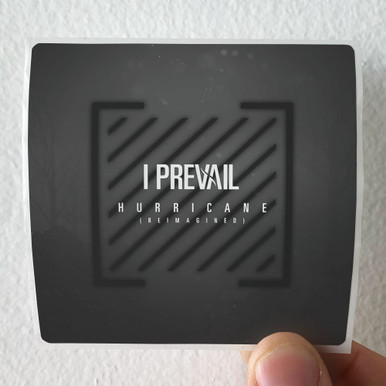 I Prevail Hurricane Reimagined Album Cover Sticker