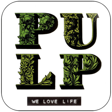 Pulp We Love Life Album Cover Sticker Album Cover Sticker