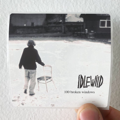 Idlewild 100 Broken Windows Album Cover Sticker