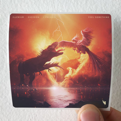 Illenium Feel Something Album Cover Sticker