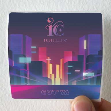ICHILLIN Gotya Album Cover Sticker