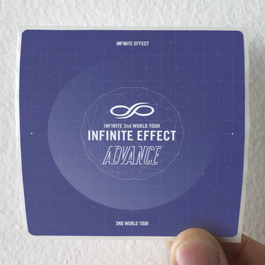 INFINITE Infinite Effect Advance Live Album Cover Sticker