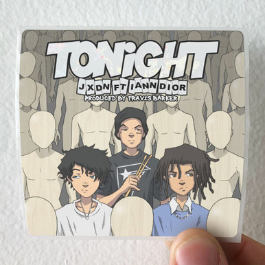 iann dior Tonight Album Cover Sticker