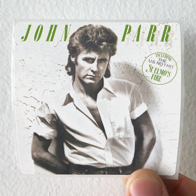 John Parr John Parr Album Cover Sticker