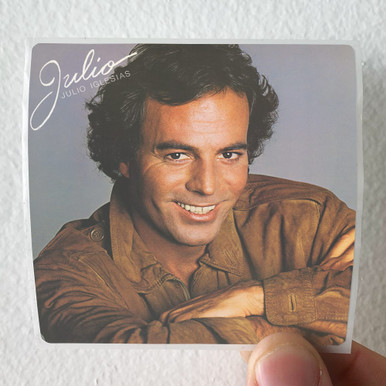 Julio Iglesias Julio Album Cover Sticker