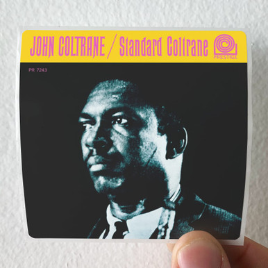 John Coltrane Standard Coltrane Album Cover Sticker