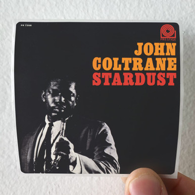 John Coltrane Stardust Album Cover Sticker