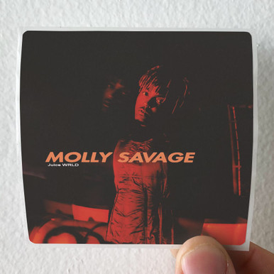 Juice WRLD Molly Savage Album Cover Sticker