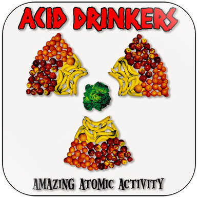 Acid Drinkers Amazing Atomic Activity Album Cover Sticker Album Cover ...