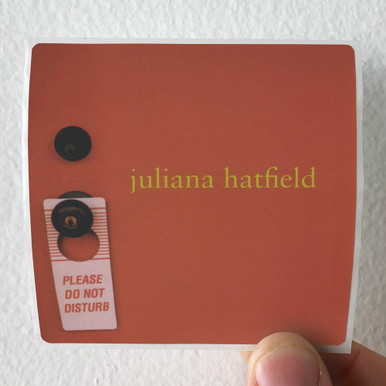 Juliana Hatfield Please Do Not Disturb Album Cover Sticker