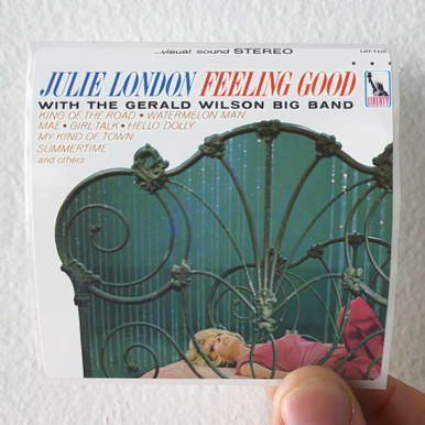 Julie London Feeling Good Album Cover Sticker