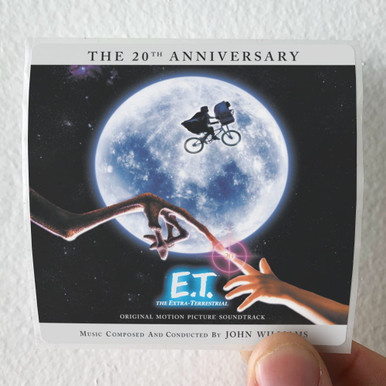 John Williams Et The Extra Terrestrial Album Cover Sticker