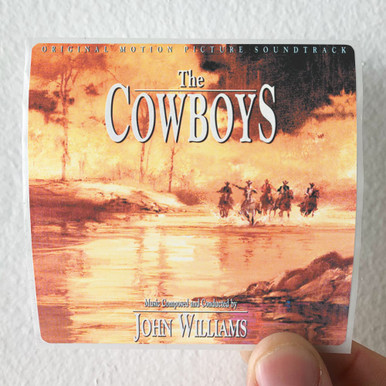 John Williams The Cowboys Album Cover Sticker