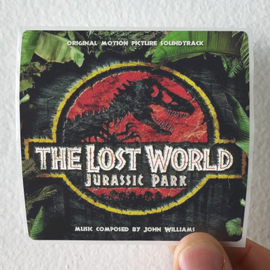 John Williams The Lost World Jurassic Park Album Cover Sticker