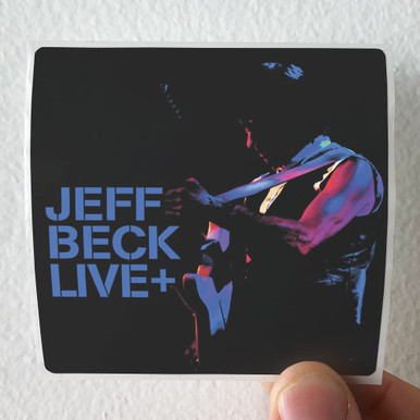 Jeff Beck Live Album Cover Sticker