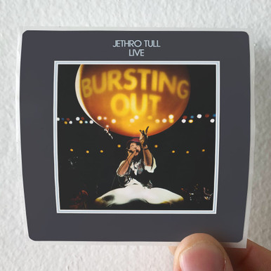 Jethro Tull Bursting Out Album Cover Sticker