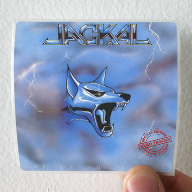 Jackal Cry Of The Jackal Album Cover Sticker