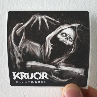 Kruor Nightmares Album Cover Sticker