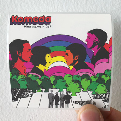 Komeda What Makes It Go Album Cover Sticker