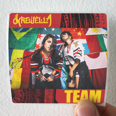 Krewella Team Album Cover Sticker