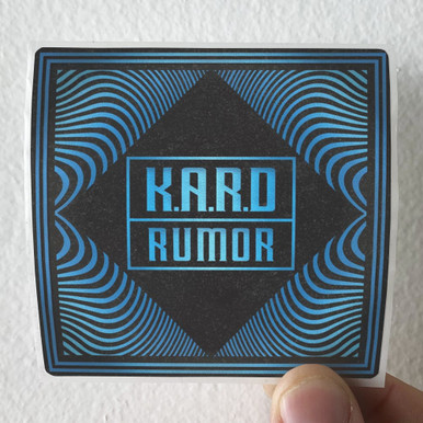 KARD Rumor Album Cover Sticker