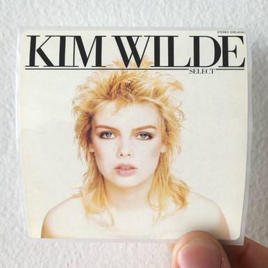 Kim Wilde Select Album Cover Sticker