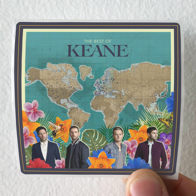 Keane The Best Of Keane Album Cover Sticker