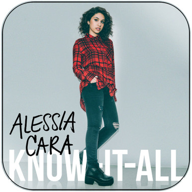 Alessia Cara Know It All Album Cover Sticker Album Cover Sticker