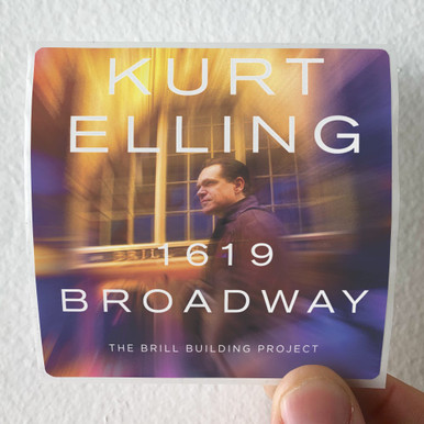 Kurt Elling 1619 Broadway Brill Building Project Album Cover Sticker