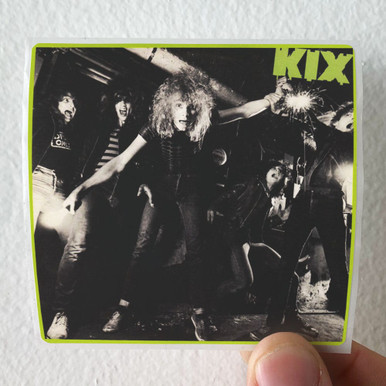 Kix Kix Album Cover Sticker