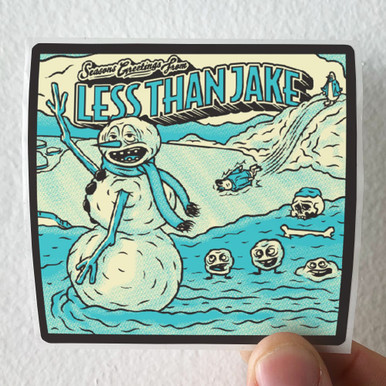 Less Than Jake Seasons Greetings From Less Than Jake Album Cover Sticker