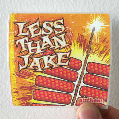 Less Than Jake Anthem Album Cover Sticker
