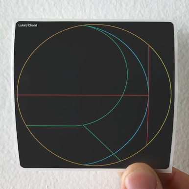 Lukid Chord Album Cover Sticker