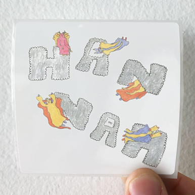 Lomelda Hannah Album Cover Sticker