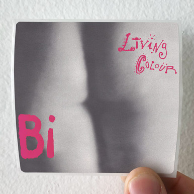 Living Colour Bi Album Cover Sticker