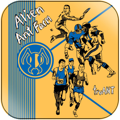 Alien Ant Farm Truant Album Cover Sticker Album Cover Sticker