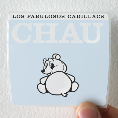 Los Fabulosos Cadillacs Chau Album Cover Sticker