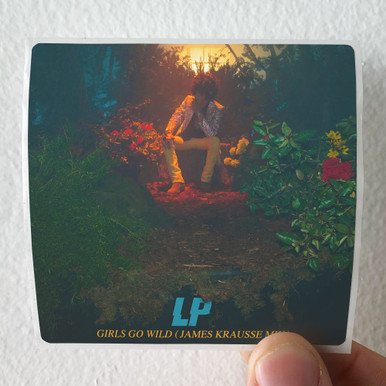 LP Girls Go Wild Album Cover Sticker