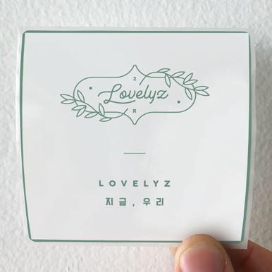 LOVELYZ R U Ready Album Cover Sticker