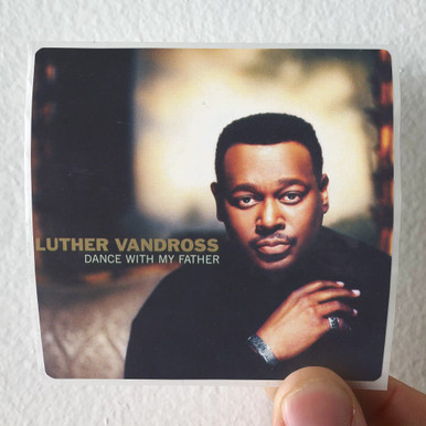 Luther Vandross Dance With My Father Album Cover Sticker