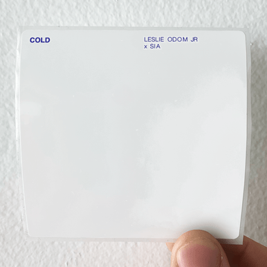 Leslie Odom Jr Cold Album Cover Sticker