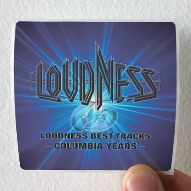 Loudness Best Tracks Columbia Years Album Cover Sticker