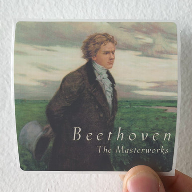 Ludwig van Beethoven The Masterworks Album Cover Sticker