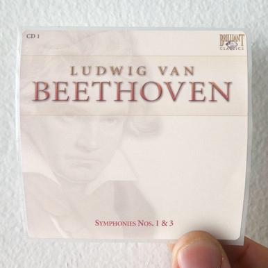Ludwig van Beethoven Complete Works Album Cover Sticker