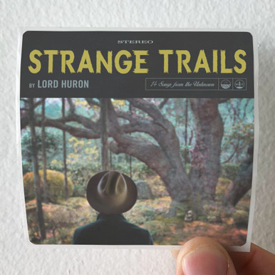 Lord Huron Strange Trails Album Cover Sticker