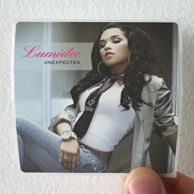 Lumidee Unexpected Album Cover Sticker