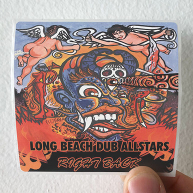 Long Beach Dub Allstars Right Back Album Cover Sticker