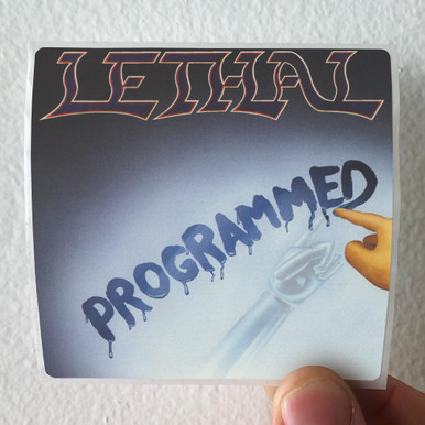 Lethal Programmed Album Cover Sticker