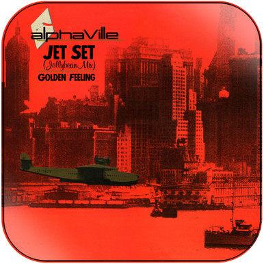 Alphaville Jet Set Album Cover Sticker Album Cover Sticker