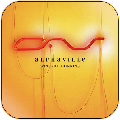 Alphaville Wishful Thinking Album Cover Sticker Album Cover Sticker